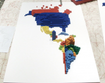 Lego cartograms show immigration and migration – FlowingData