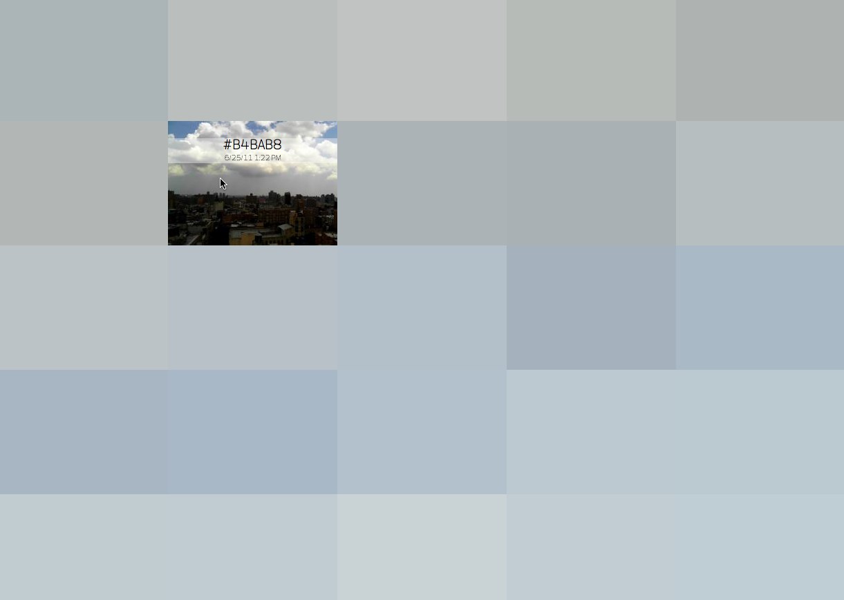Average color of NYC skies, every five minutes – FlowingData