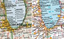 Hand-crafted wall map of the United States | FlowingData