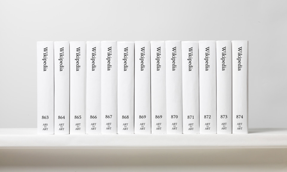 Entire English Wikipedia in physical print – FlowingData