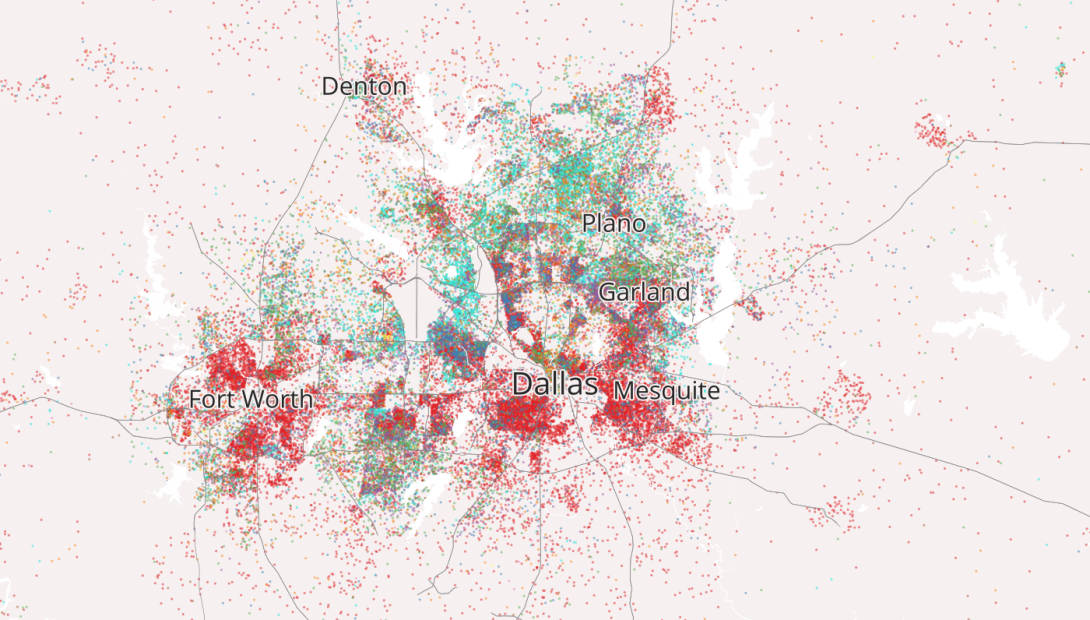 Dot Density Map – Chart Types – FlowingData