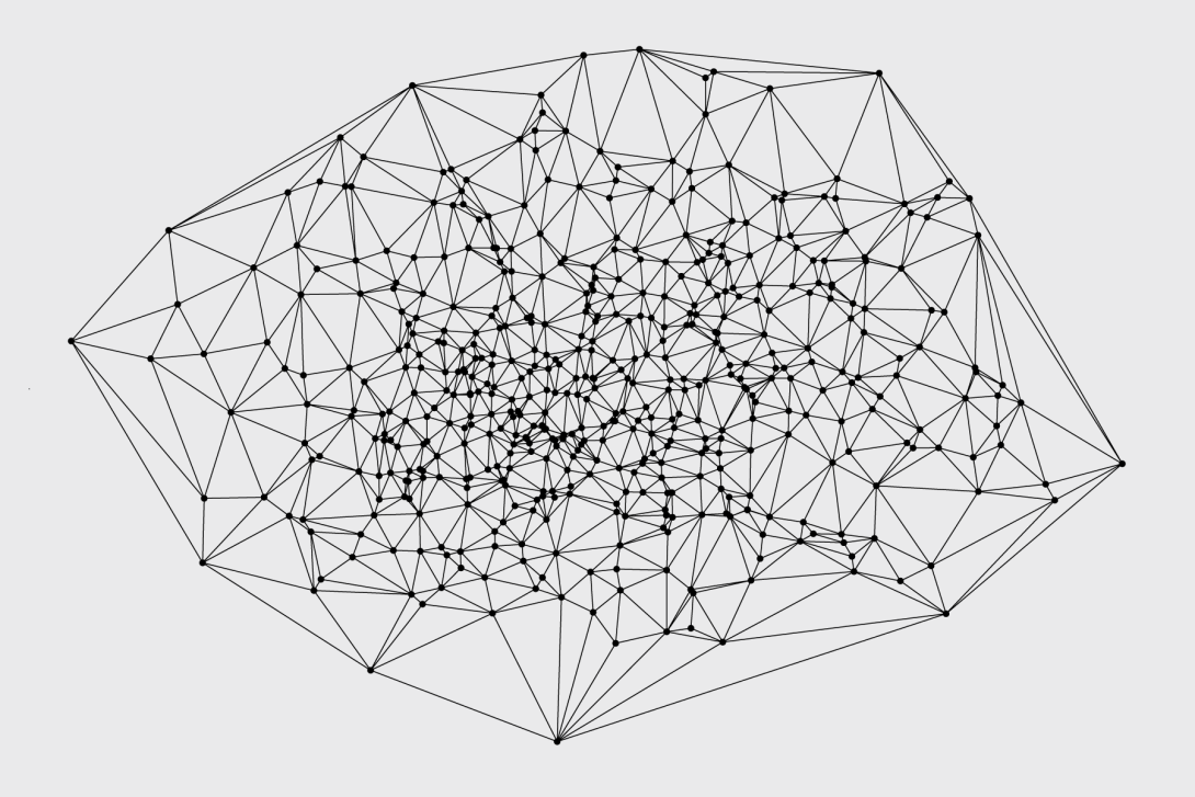 Voronoi Diagram and Delaunay Triangulation in R – FlowingData Voronoi Diagram and Delaunay Triangulation in R – FlowingData