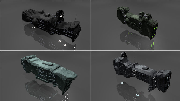 Procedurally Generated Spaceships Flowingdata