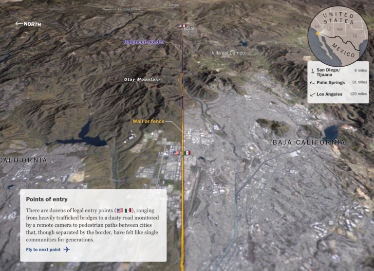 A closer look at the U.S.-Mexico border – FlowingData