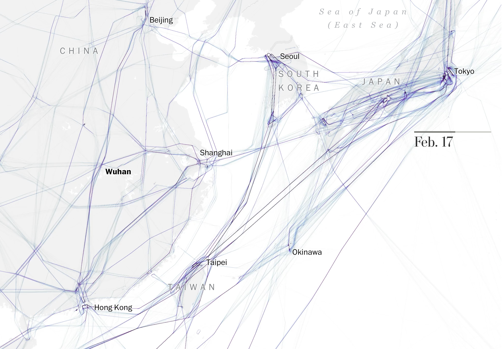 Maps of grounded flights after Covid-19 – FlowingData