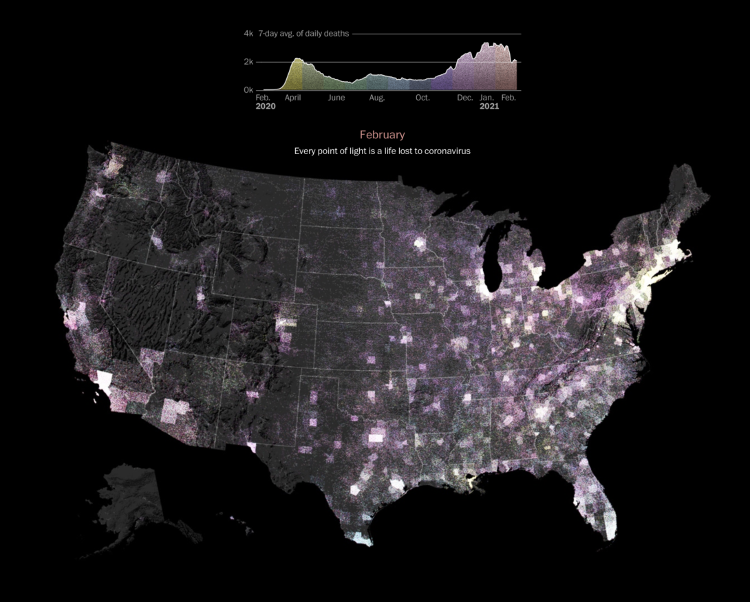 Dot Density Map – Chart Types – FlowingData