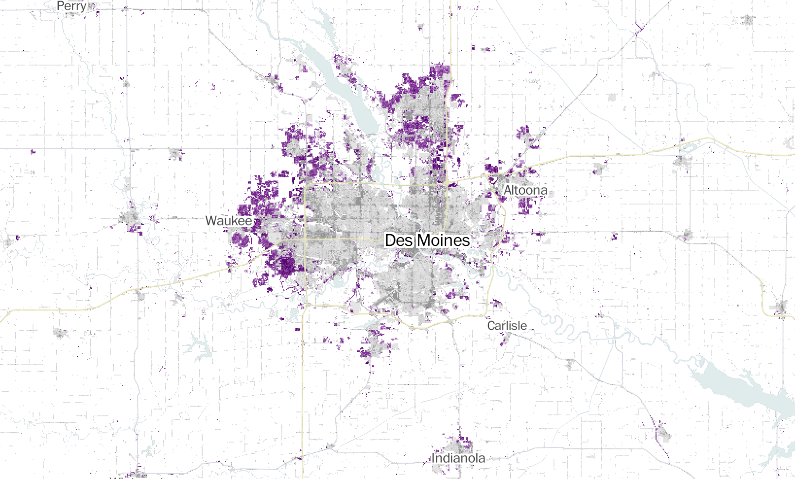 Where America is expanding in developed areas – FlowingData