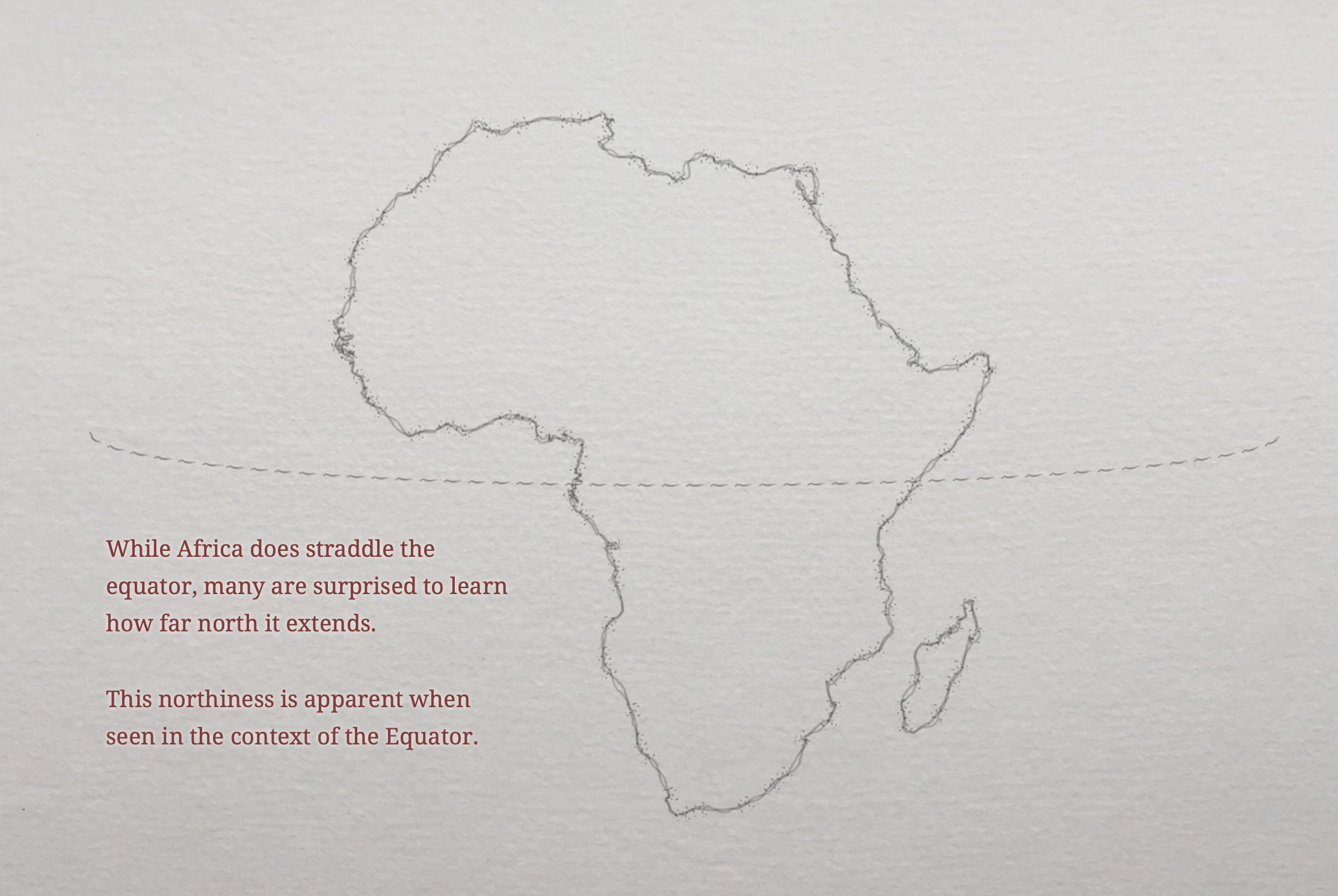 Geographic misconceptions about the location of continents – FlowingData