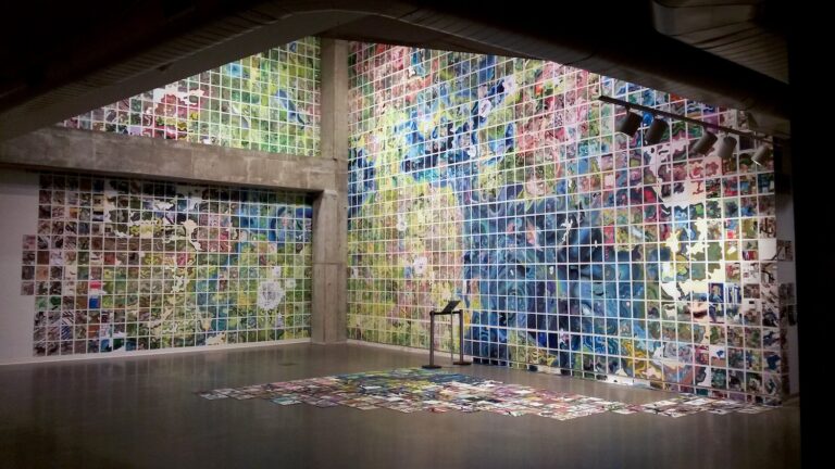 Large scale hand-drawn, fictional map – FlowingData